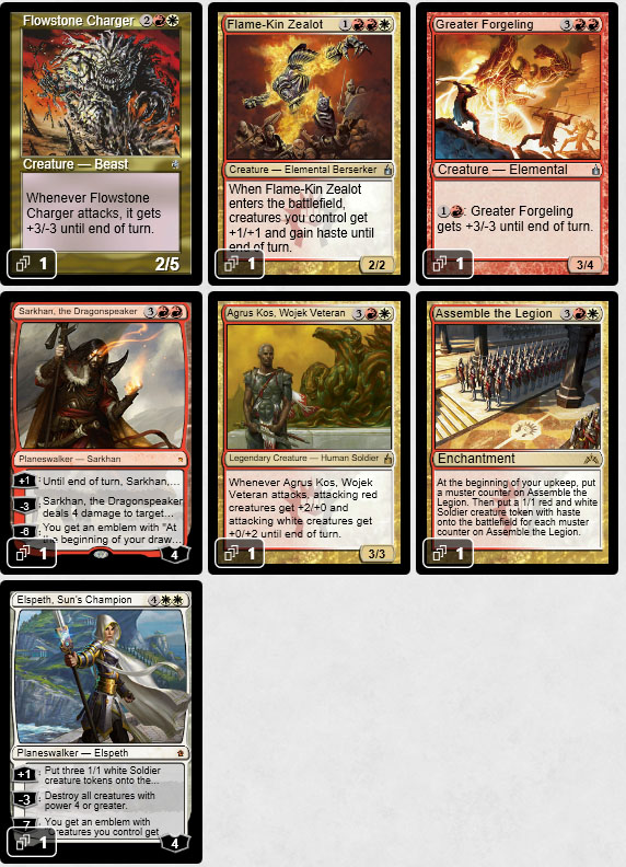 Magic the Gathering Adventures: Superguild White Red