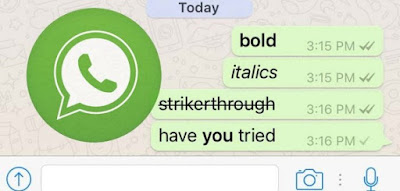 WhatsApp text formatting rolls out, including bold, italics and ...