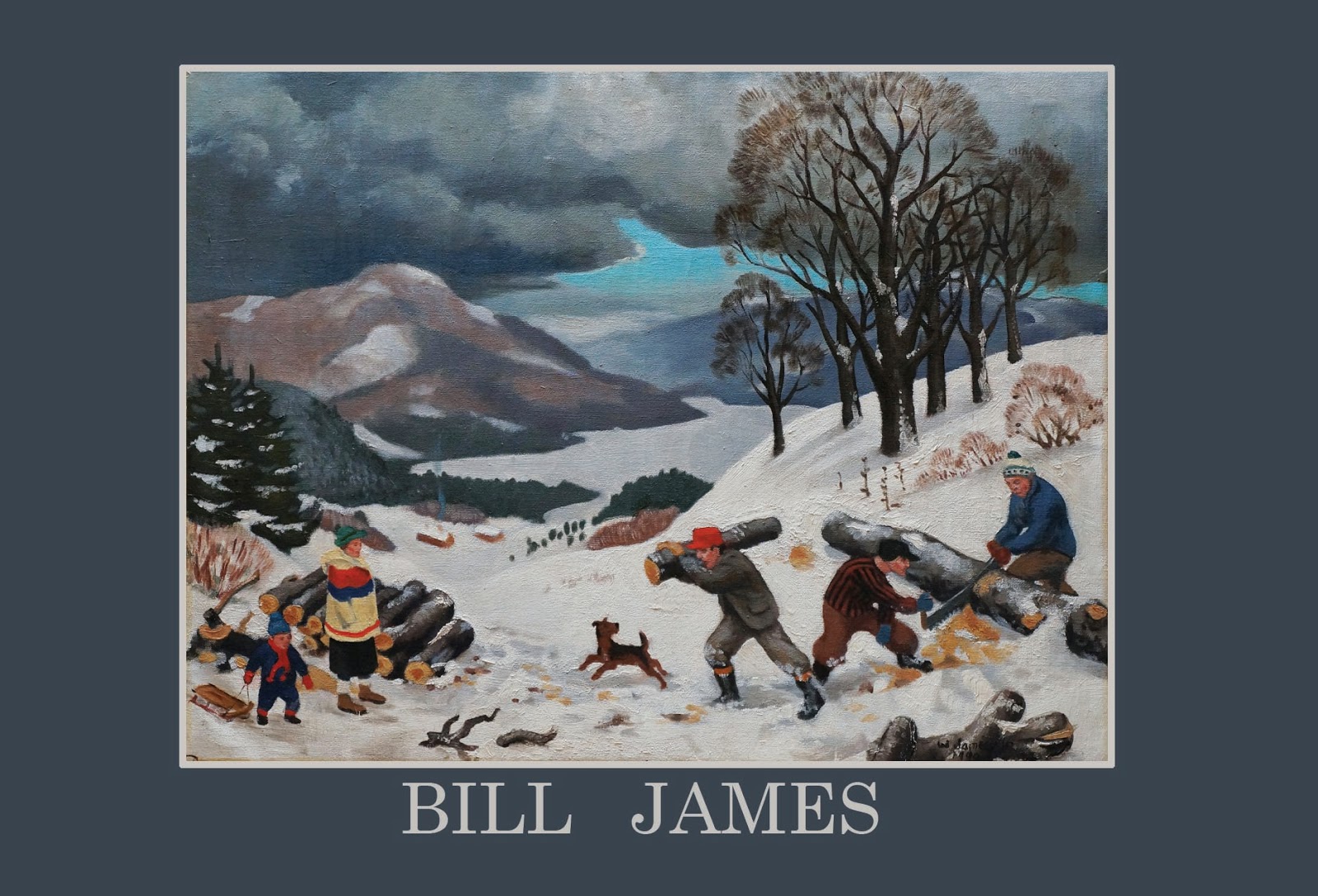 Vermont Art Zine: WOODSTOCK: Bill James Exhibit at ArtisTree
