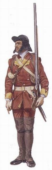 Flintlock and tomahawk: British Light Infantry