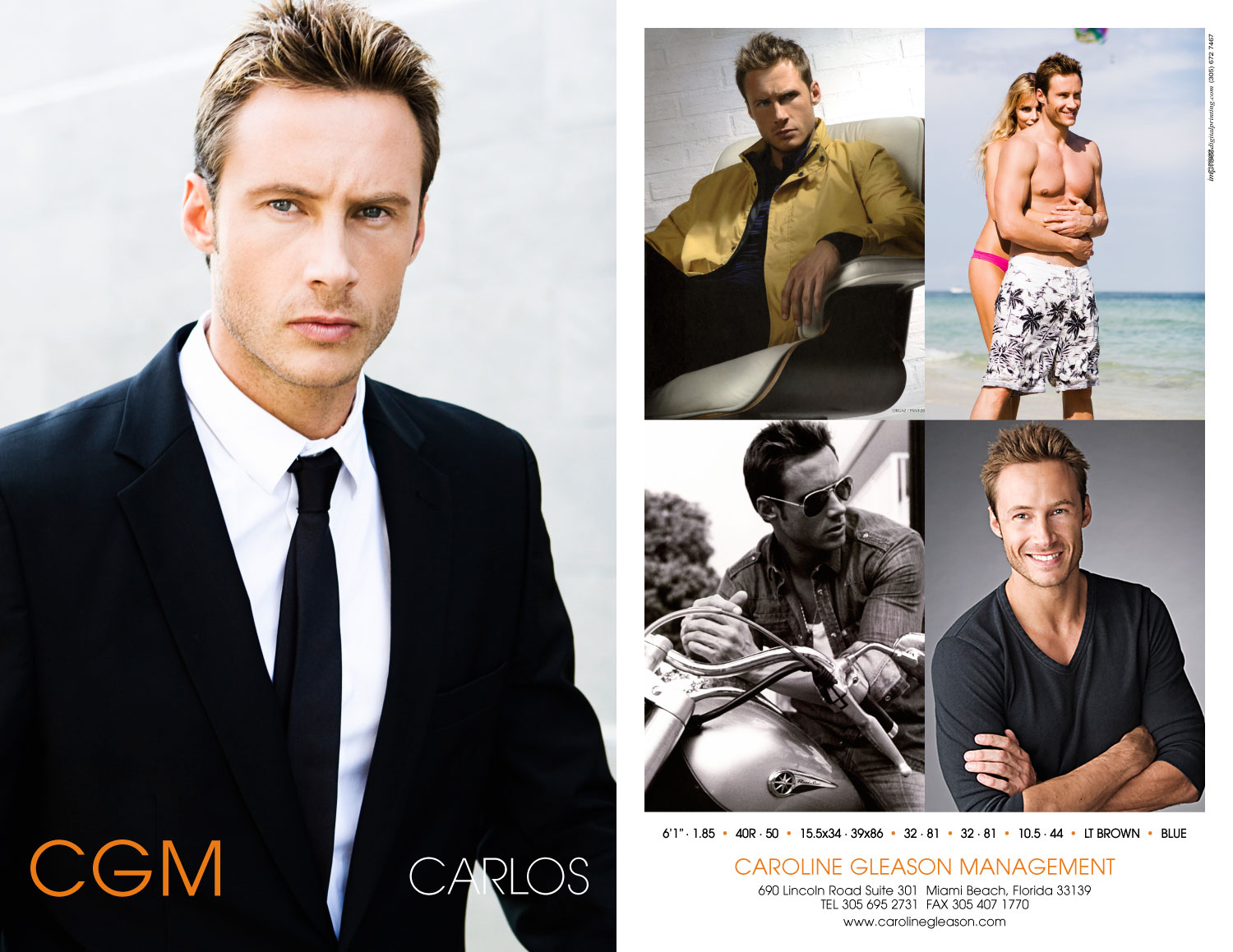 Caroline Gleason Management: Carlos's New CGM Comp Card