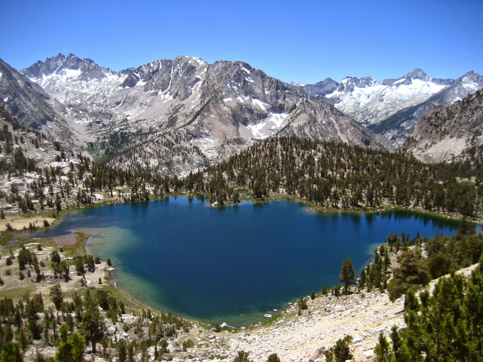 Pacific Crest Trail: 2014: Kearsarge Pass to Red's Meadow