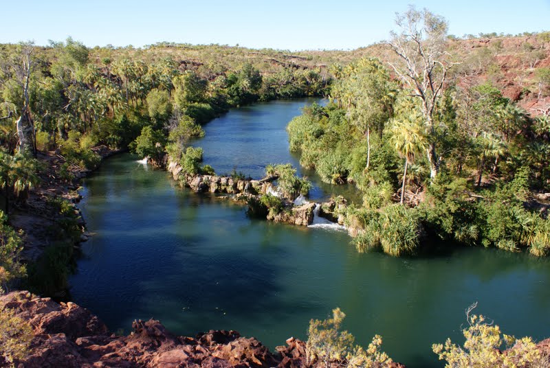 Nele & Andrew Around Oz: Leichhardt River, QLD (64km E of Gregory Downs)