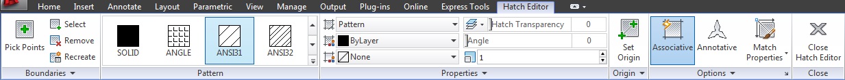 AutoCAD 2013 Essential: Hatch Edit - Annotation