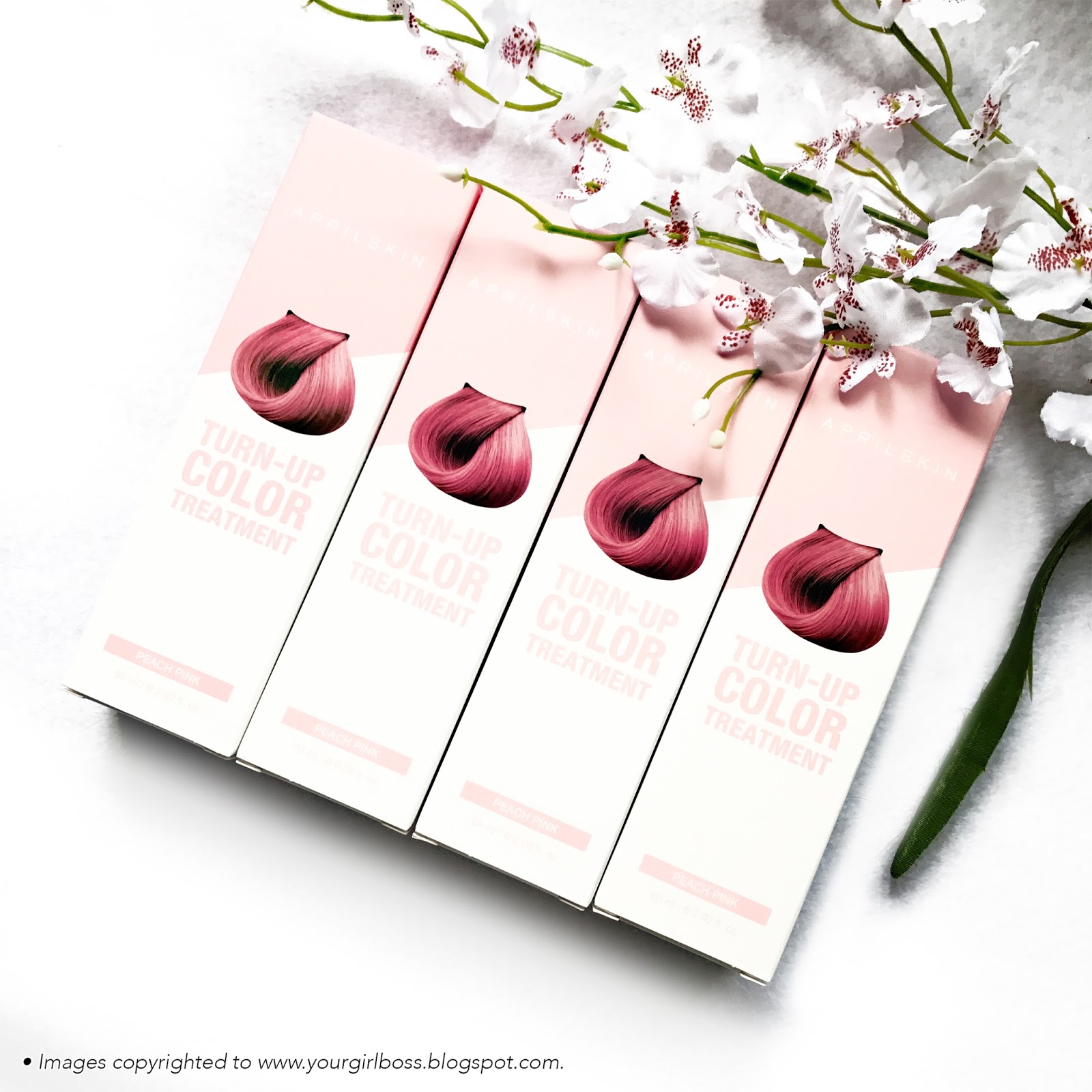 April Skin Turn Up Colour Treatment Hair Dye Review - Jean Kuah's ...