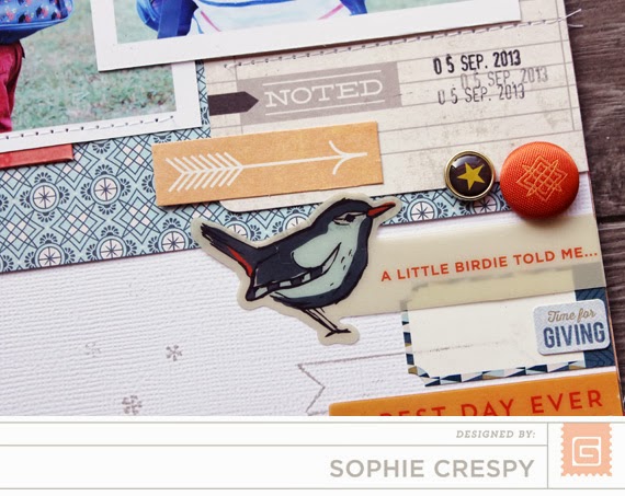 C'est la vie: { Basic Grey Persimmon layout }