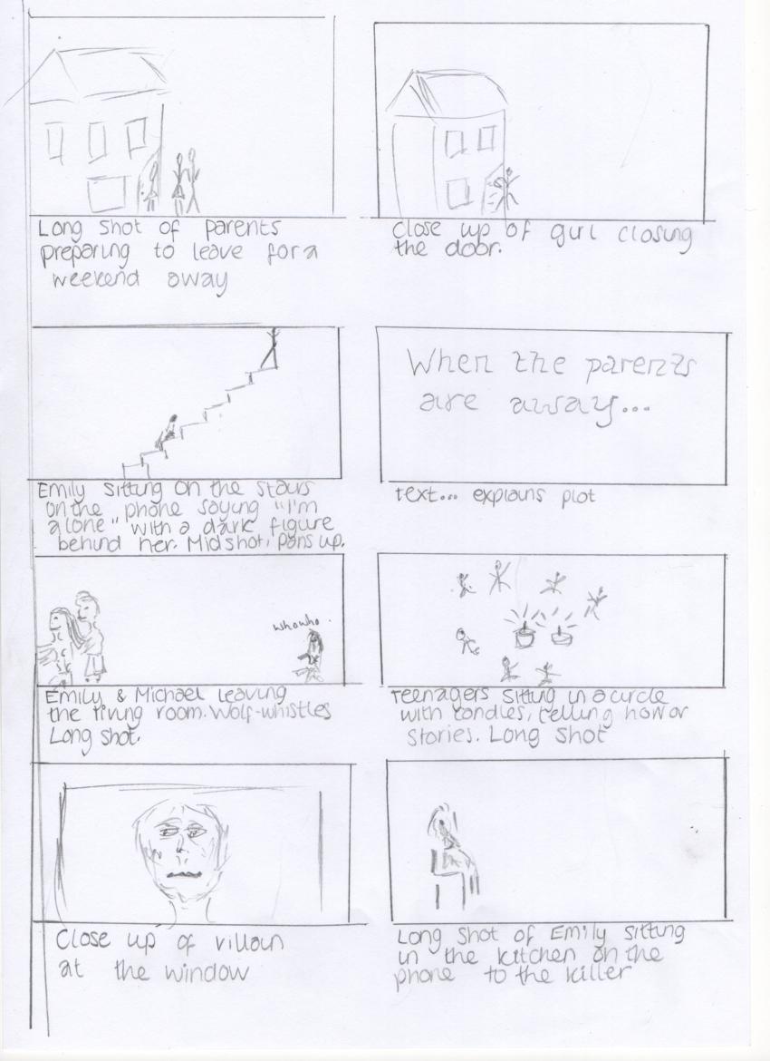 stevie mccann A2 media: Storyboard of my trailer