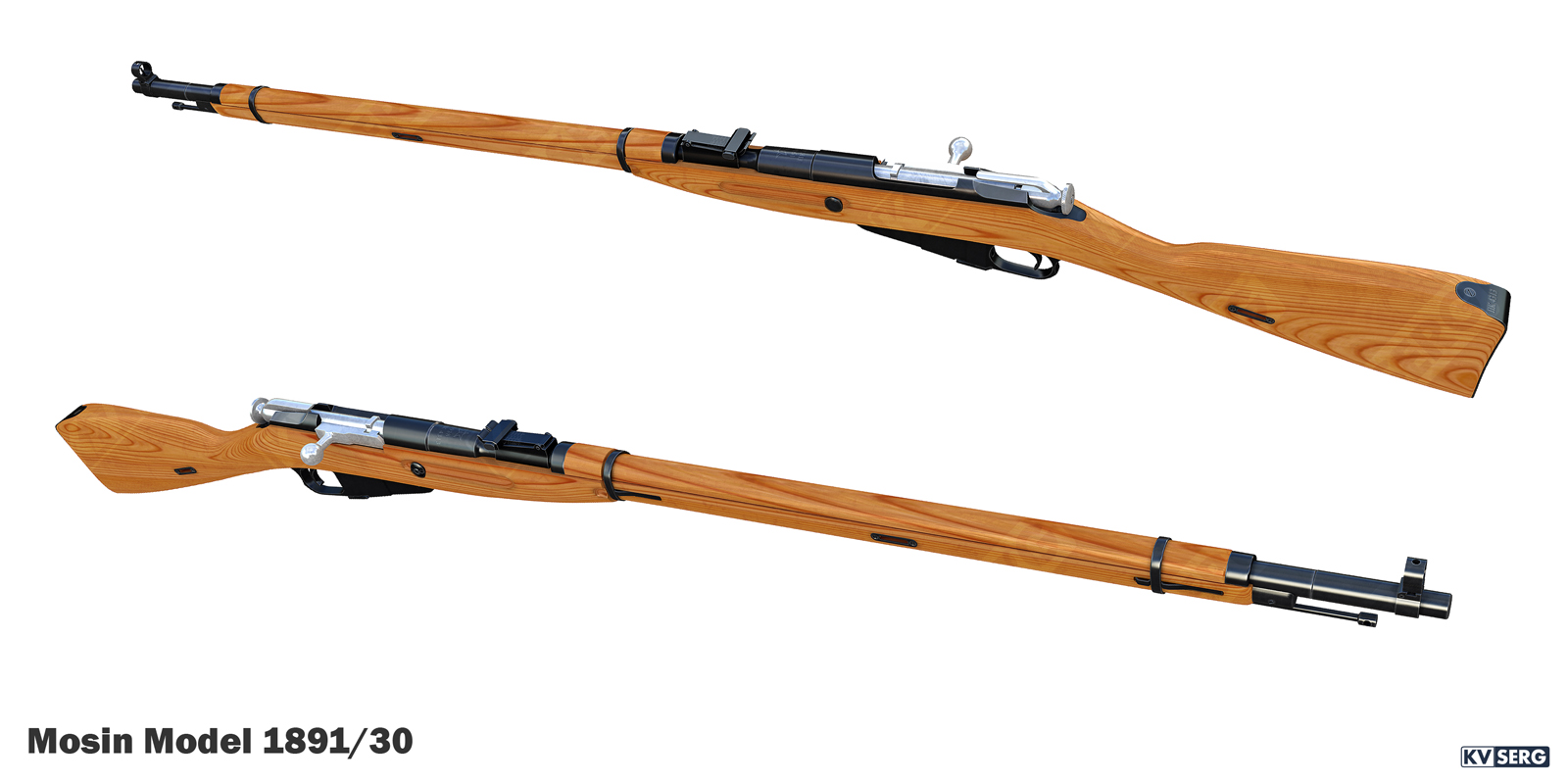 KVSERG ART: Mosin rifle Model 1891/30