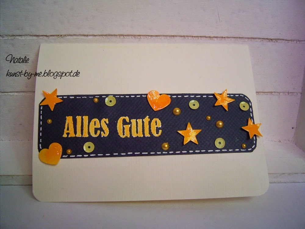 INKognito ~ Cards by Natalie: Alles Gute Sternenkarte (best wishes star ...
