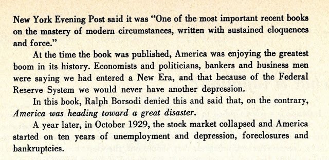 Upland: Ralph Borsodi's AdviceFor Surviving Economic Disaster(Part 3)