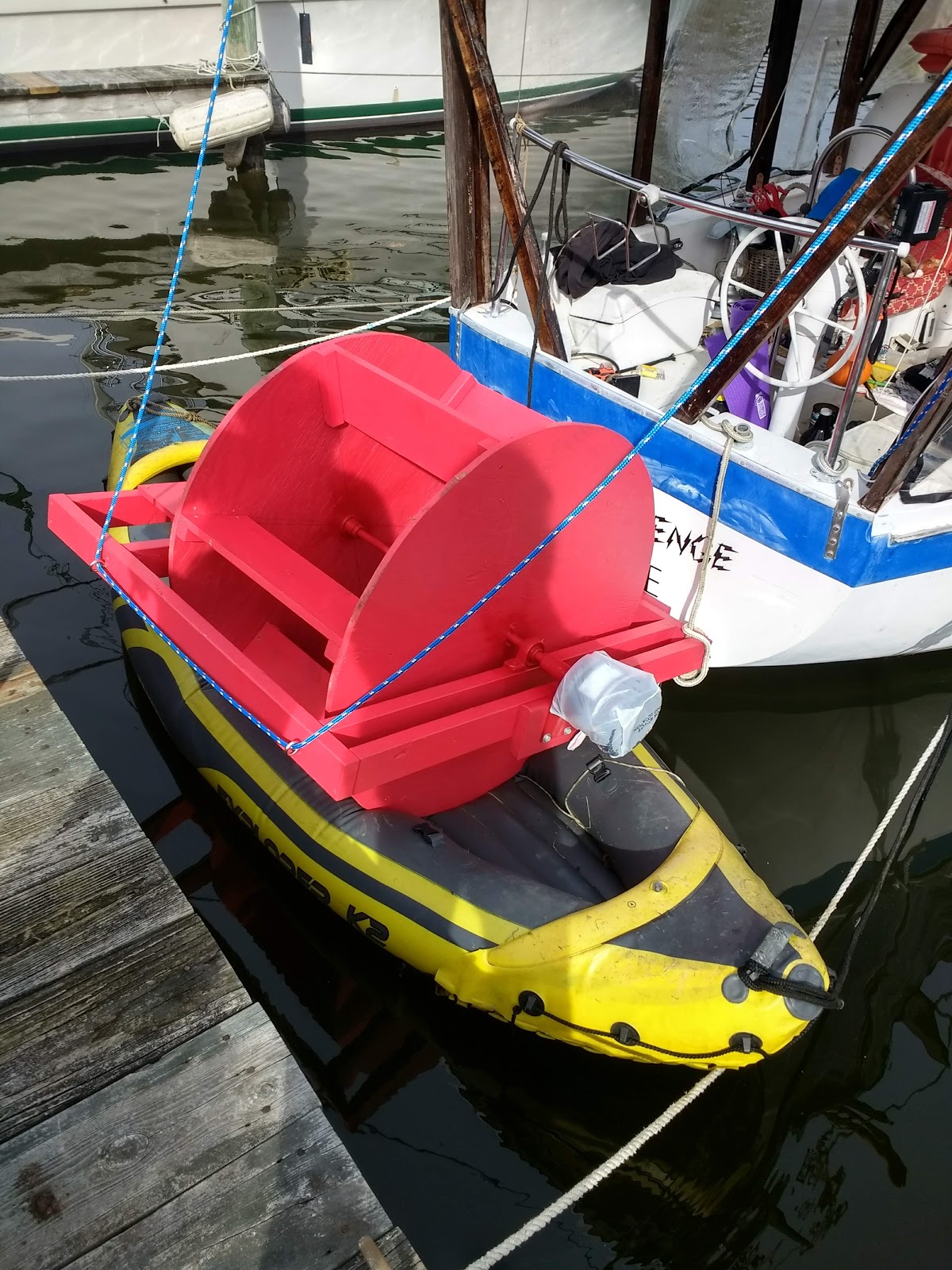 The Floating Empire: Electric Motor Installation Part: the third