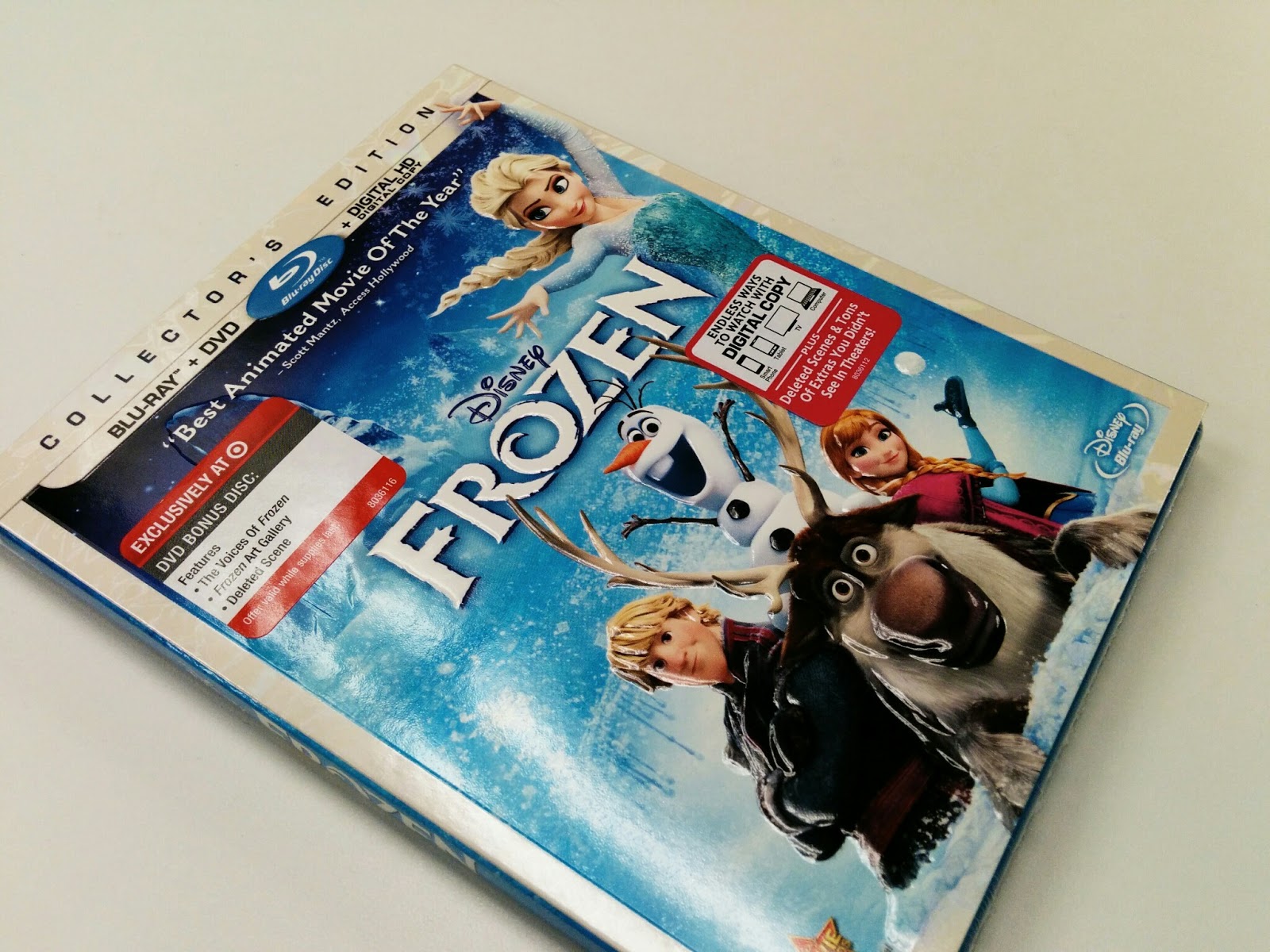 Mashed Thoughts: Frozen Collector's Edition Blu-ray Combo Pack Review