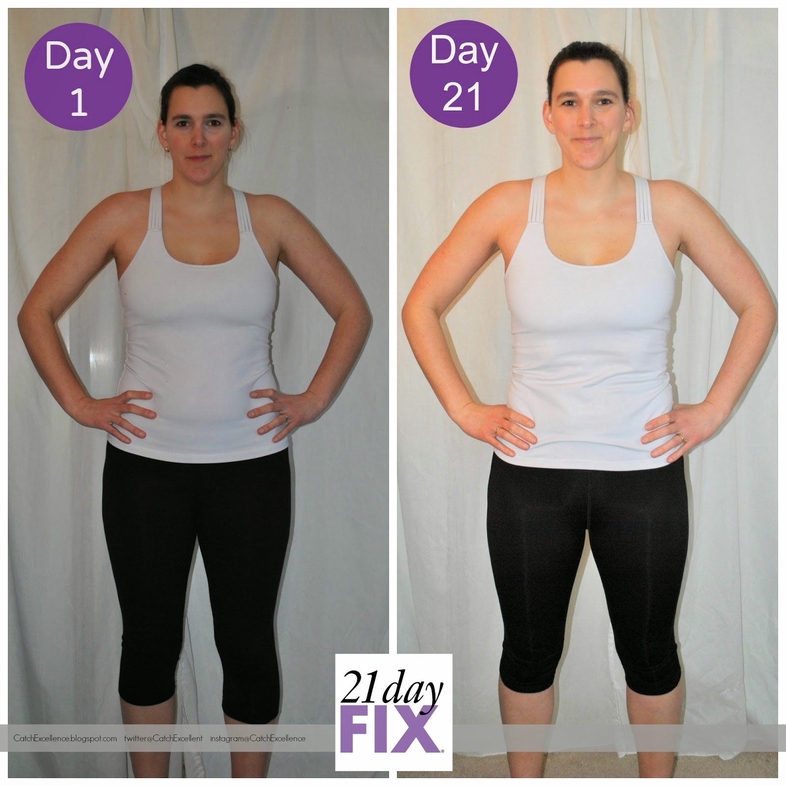 Catch Excellence: 21 Day Fix Results