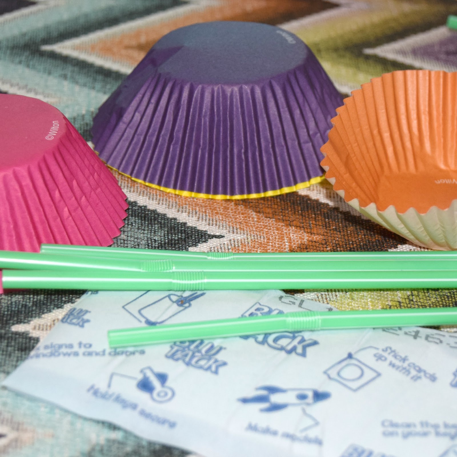 Wafflemama.: Kids Crafts >> Cake Case Flowers #BostikBloggers