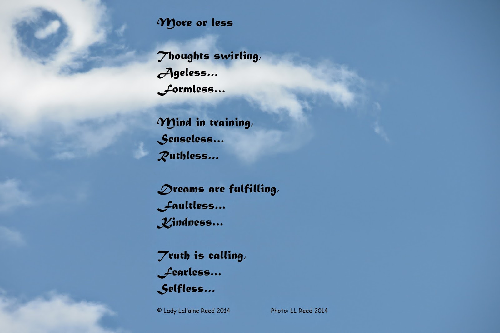 Lady Lallaine Reed's Positive