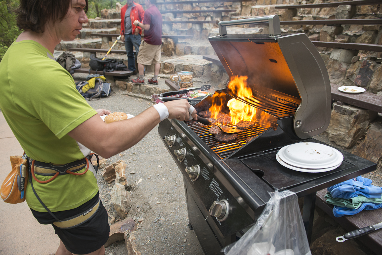 Liberty Mountain Climbing: Employee BBQ and Climbing Night