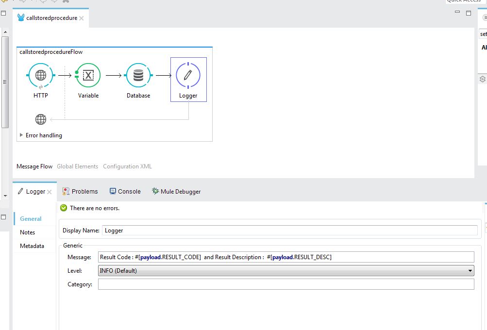 Shri S Blog How To Call Stored Procedure From Mule Soft Esb