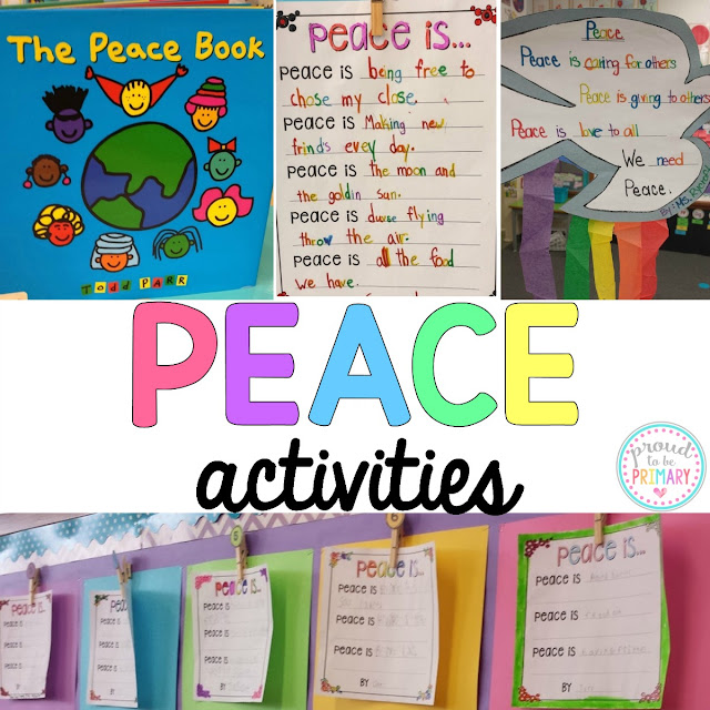 The Primary Pack: Dove Peace Foldable Writing Craftivity