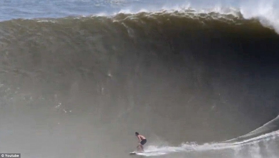 the other paper: Dude surfs 60-foot wave on skimboard (VIDEO)