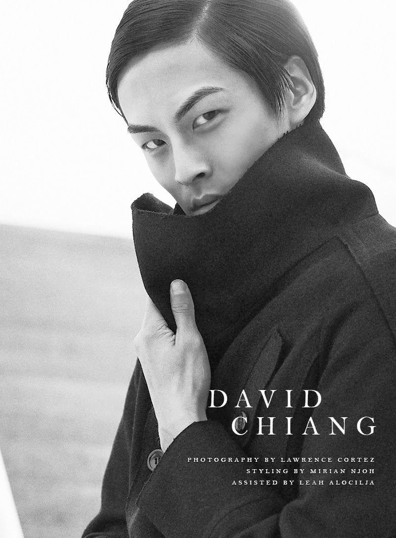 MAJOR MEN: DAVID CHIANG FOR FASHIONISTO SHOT BY LAWRENCE CORTEZ