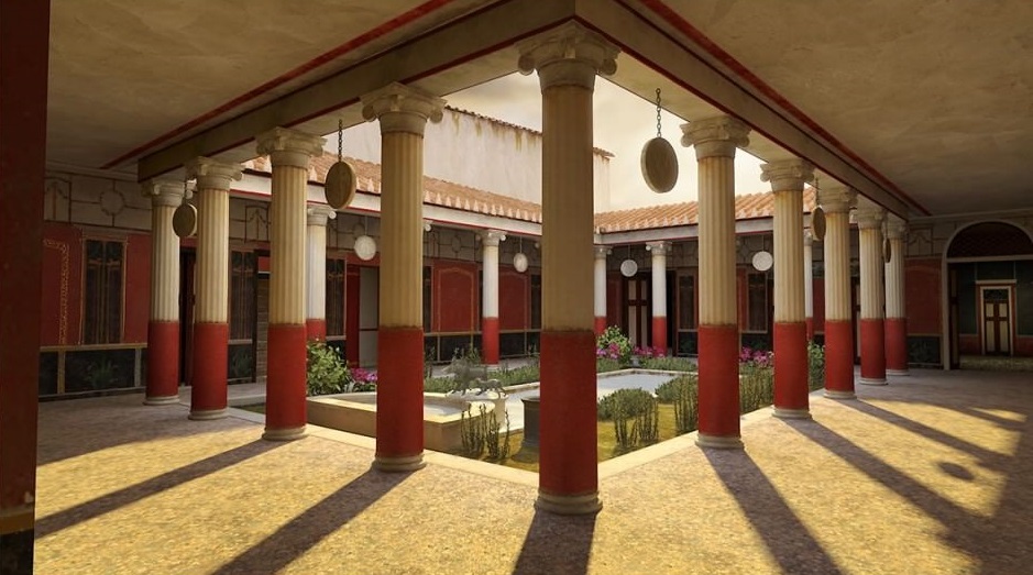 Una najerina por el mundo: Domus romana