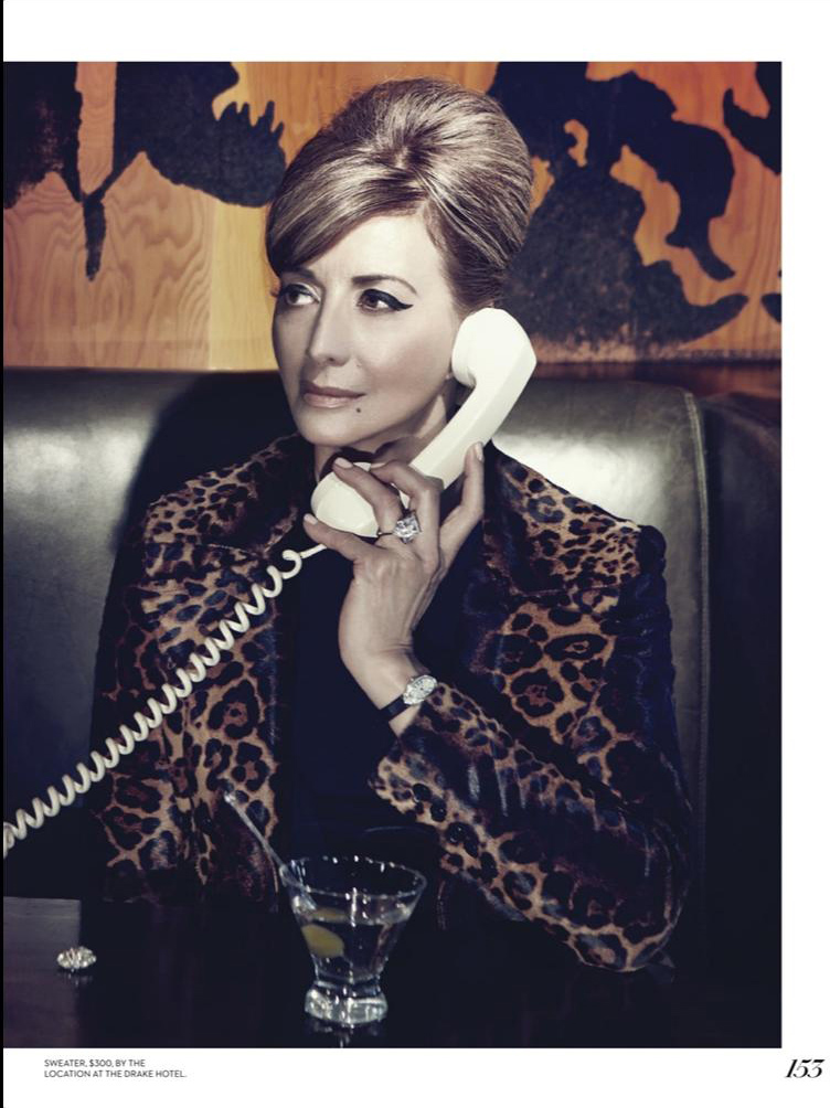 ELITE MODEL MANAGEMENT TORONTO : Donna Demacro as Mrs. Robinson for ...