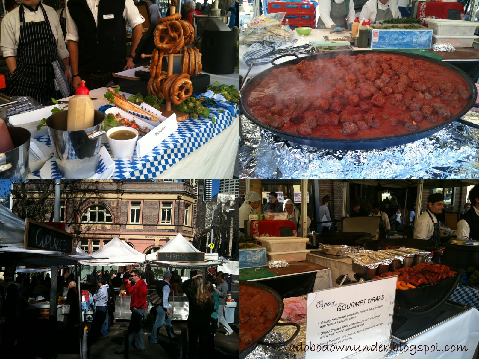 adobo down under: Food market @ The Rocks, Sydney