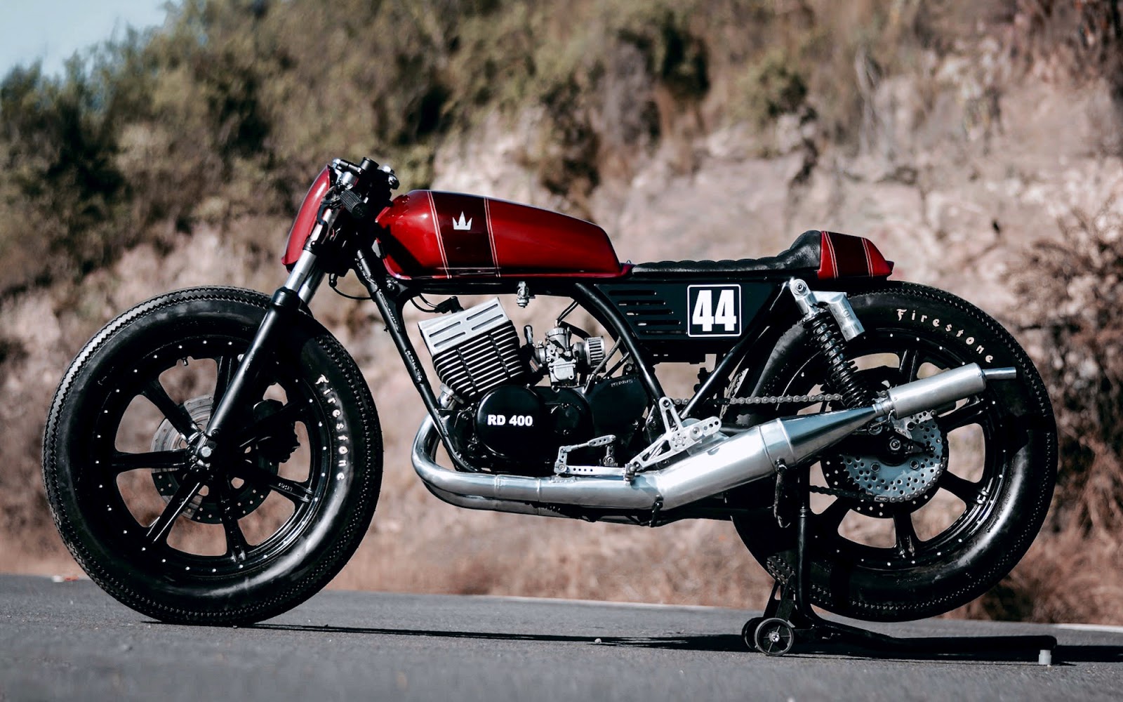 2 Stroke Racing - Inazuma café racer