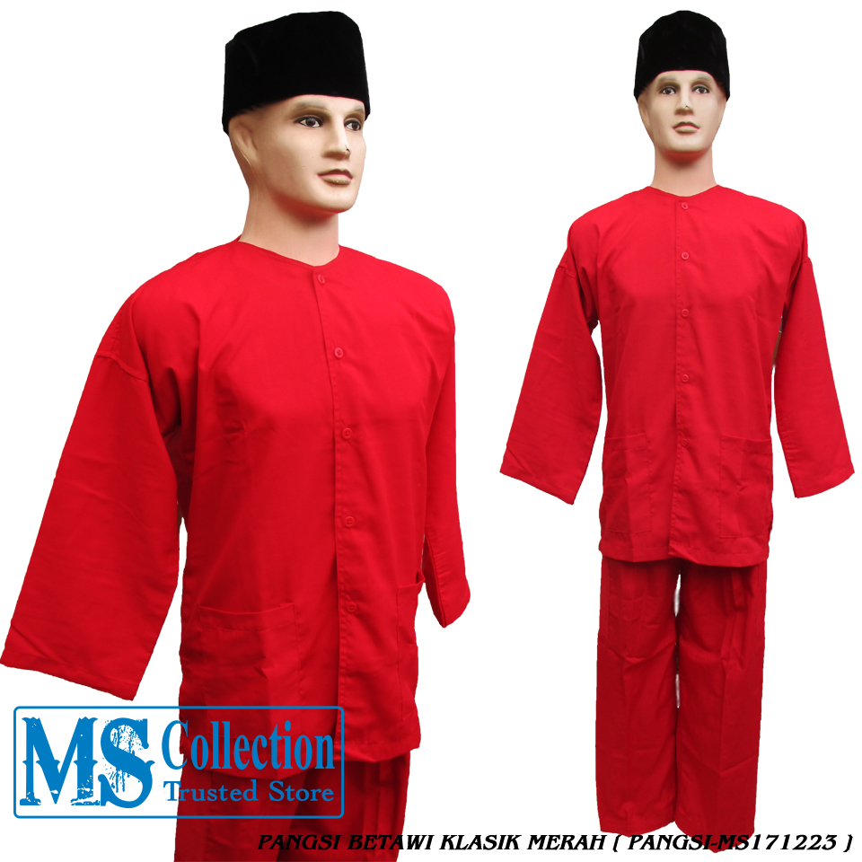 PANGSI BETAWI KLASIK MERAH [PANGSI-MS171223]