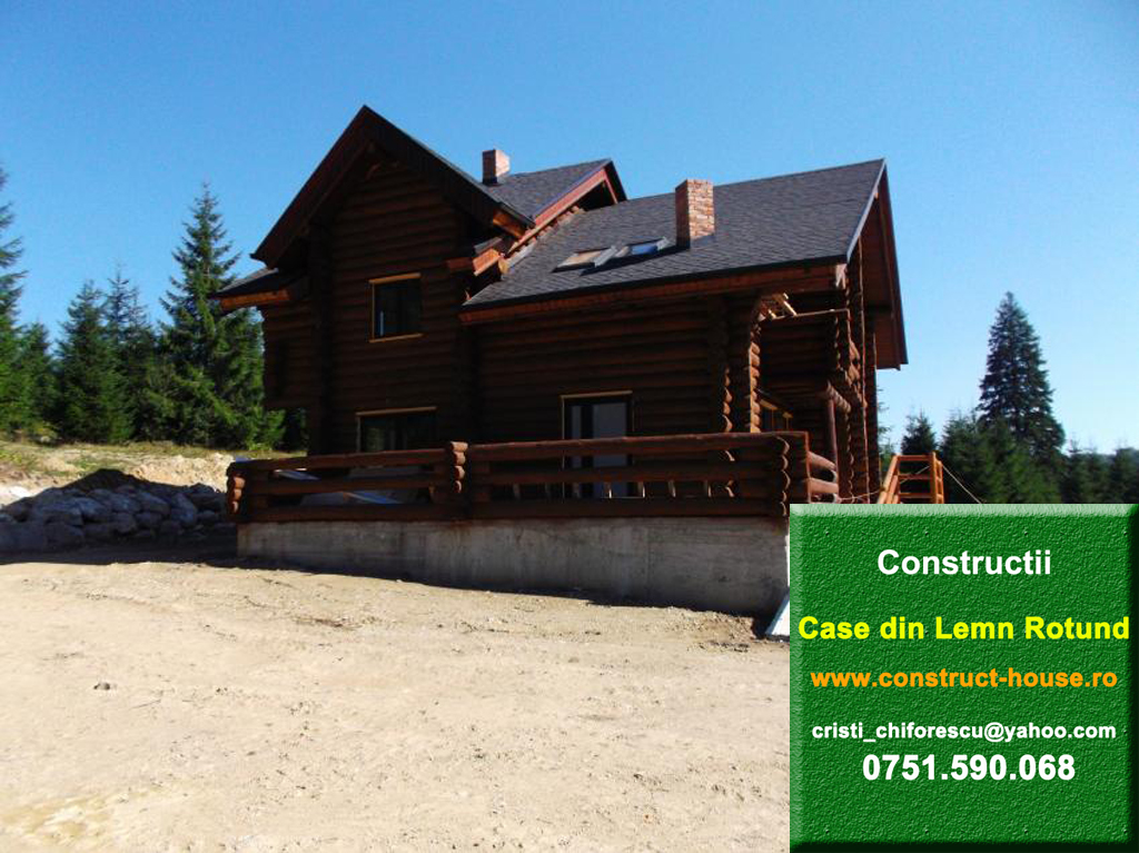 Case din Lemn Rotund | Constructii si Design de Case din Lemn Rotund in ...