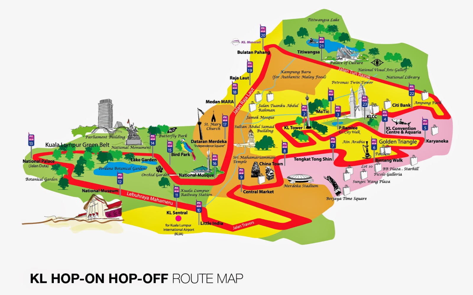 Top 10 Must Visit Places in Kuala Lumpur ~ Asia Travel ~ GO!