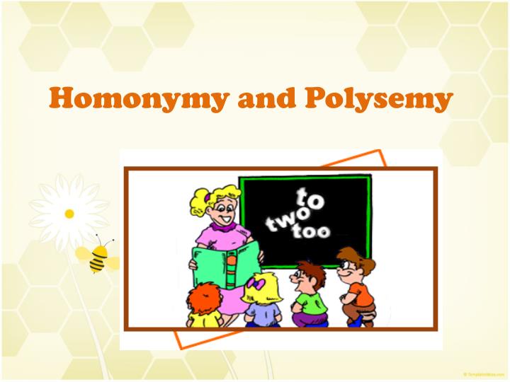 Polysemy | Semantics
