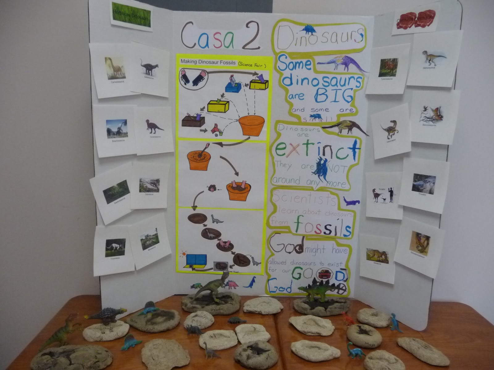 Adventures in PEI and Beyond!: Making Dinosaur Fossils!