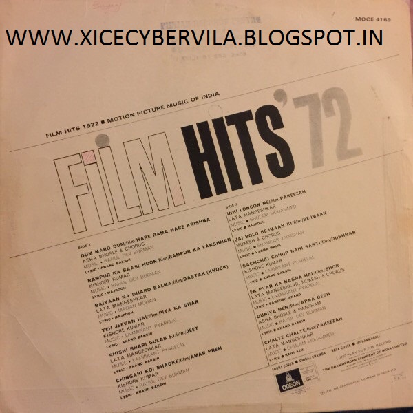 COLLEGE PROJECTS AND MUSIC JUNCTION: FILM HITS 1972 (1972) OST VINYL ...