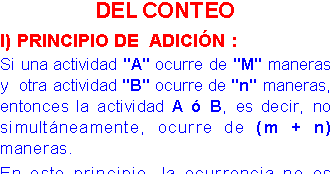PRINCIPIO DE ADICIÓN Y MULTIPLICACIÓN EJEMPLOS Y EJERCICIOS RESUELTOS PDF