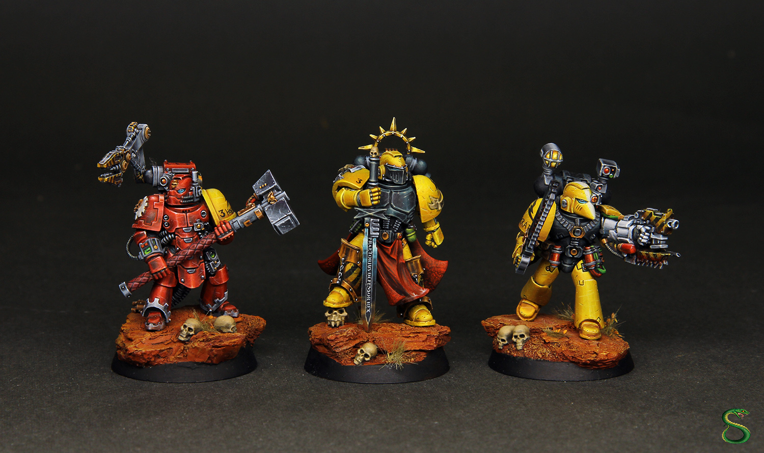 Serpentarium: Marines Malevolent, part one: characters