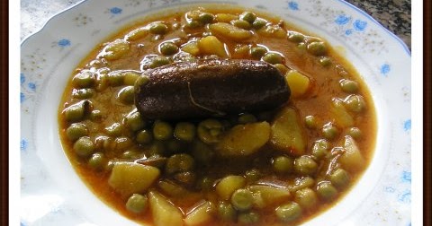 Be cocina en El Payar de Xuan: Cocido de arvejos o arveyos