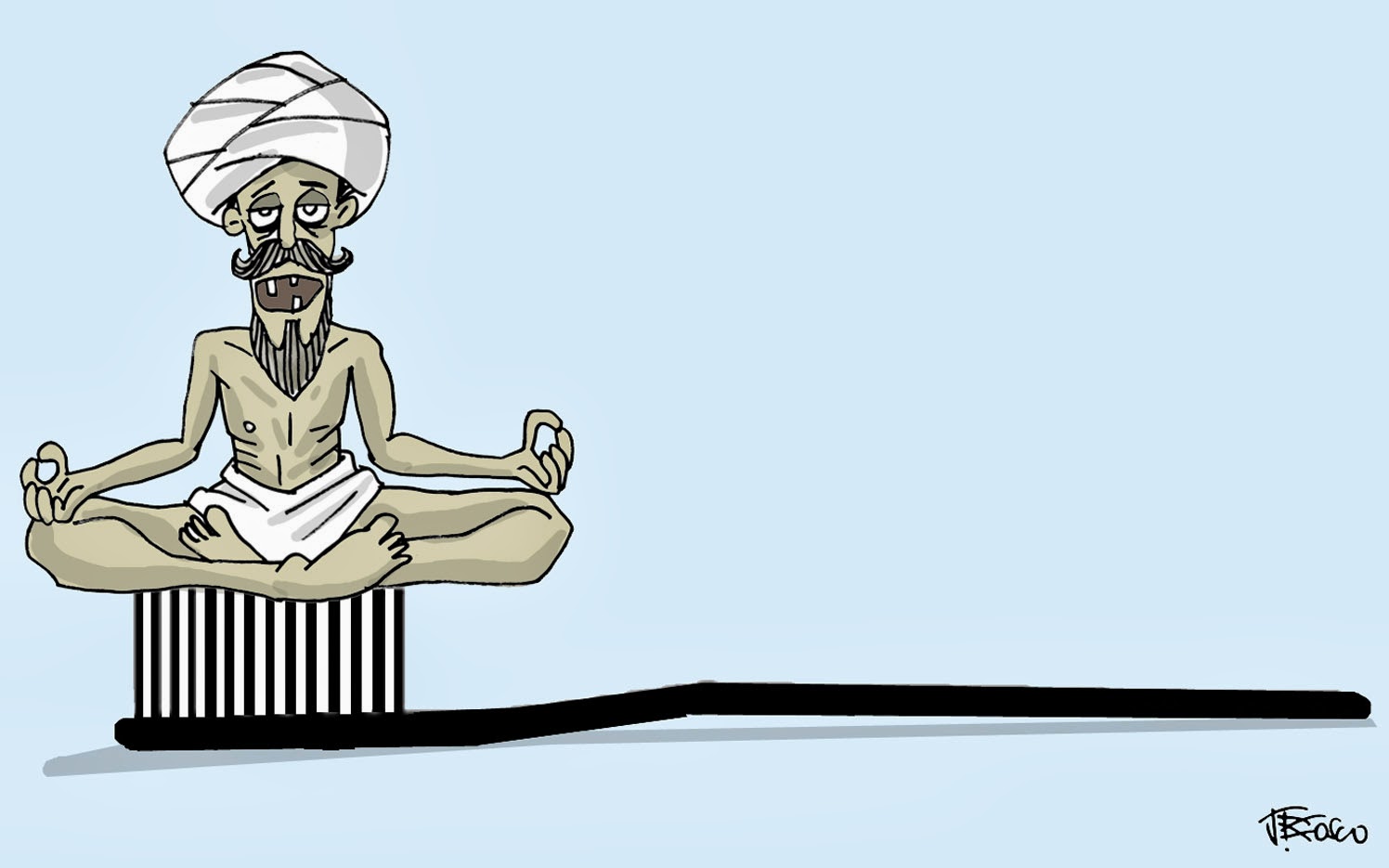 Como o faquir não se machuca? - Algumas Coisas