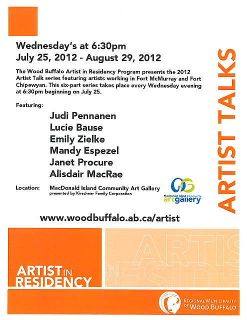 Wood Buffalo Culture: Wood Buffalo Artist in Residency: Janet Procure ...