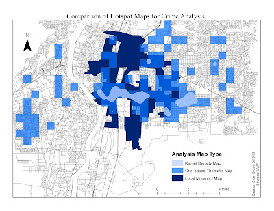 The GIS Adventures of Map Man: Applications of GIS: Crime Analysis