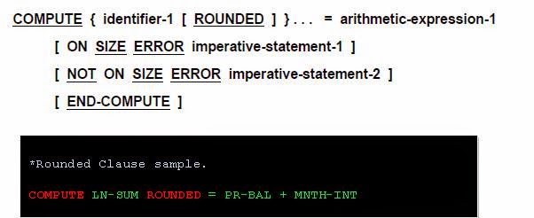 Mainframe Forum: COBOL Rounded Clause | ROUNDED in COBOL Example.