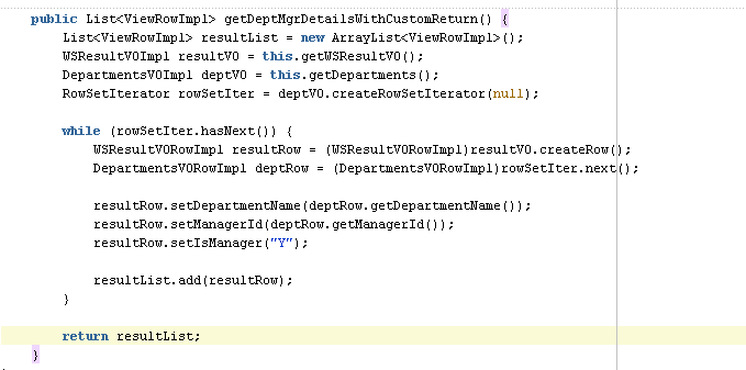 Java/Oracle/ADF : Returning Complex Data Types from ADF SOAP Web Services!