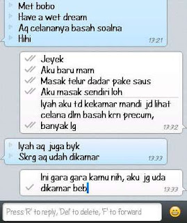 a true love: Kumpulan Chat Sex Diky & Fery