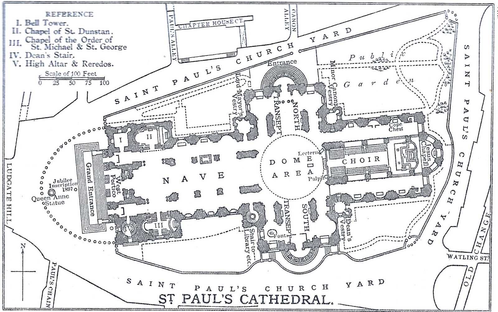 Cathedral map