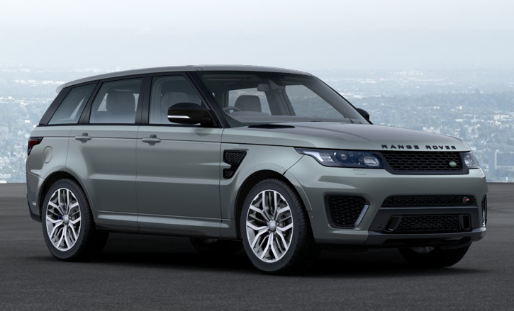 Land Rover Range Rover Sport SVR (2014 à 2017) - Couleurs