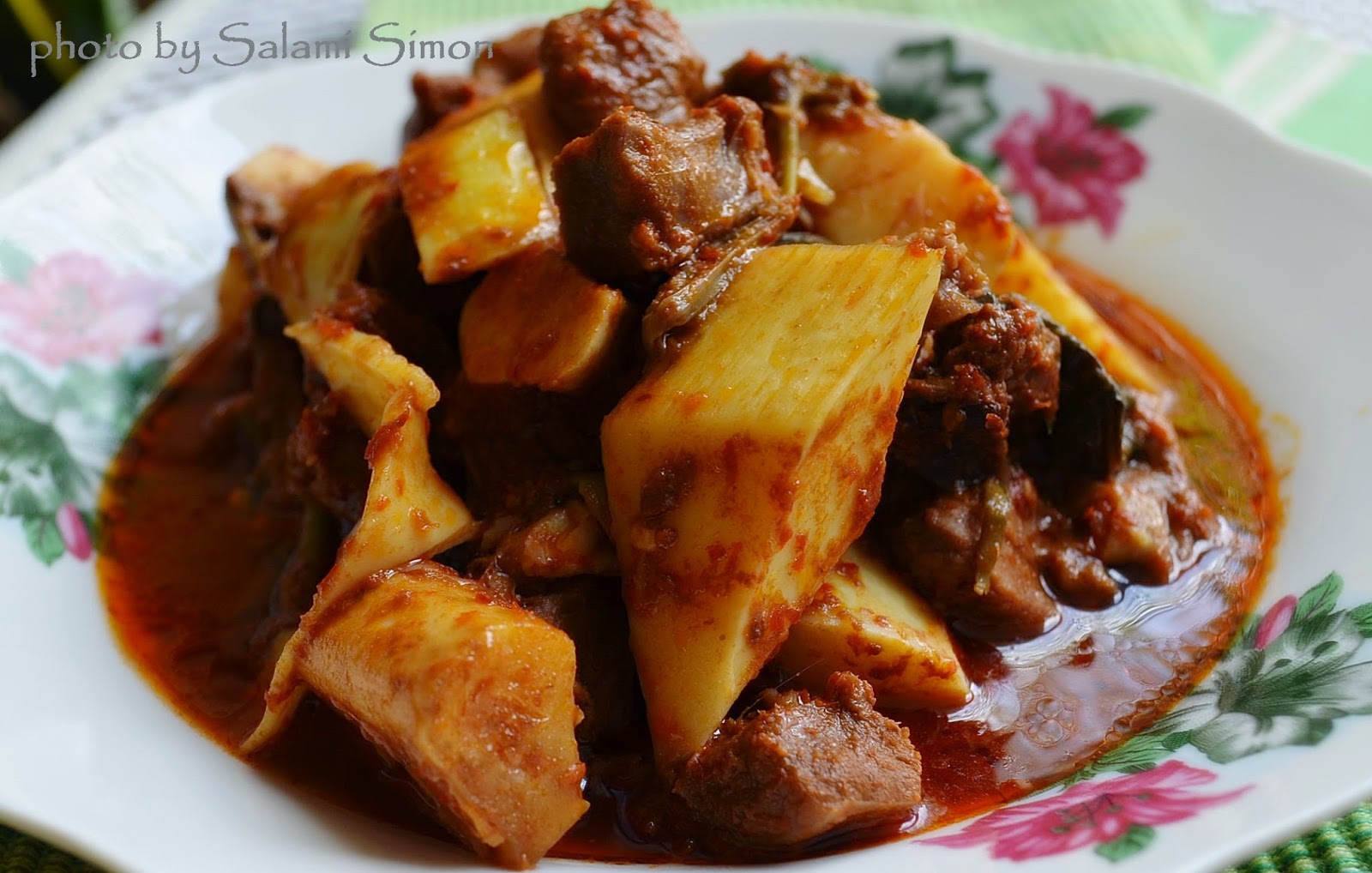 Daging Rusa Masak Asam Pedas dengan Umbut Kelapa... panjangnya nama ...