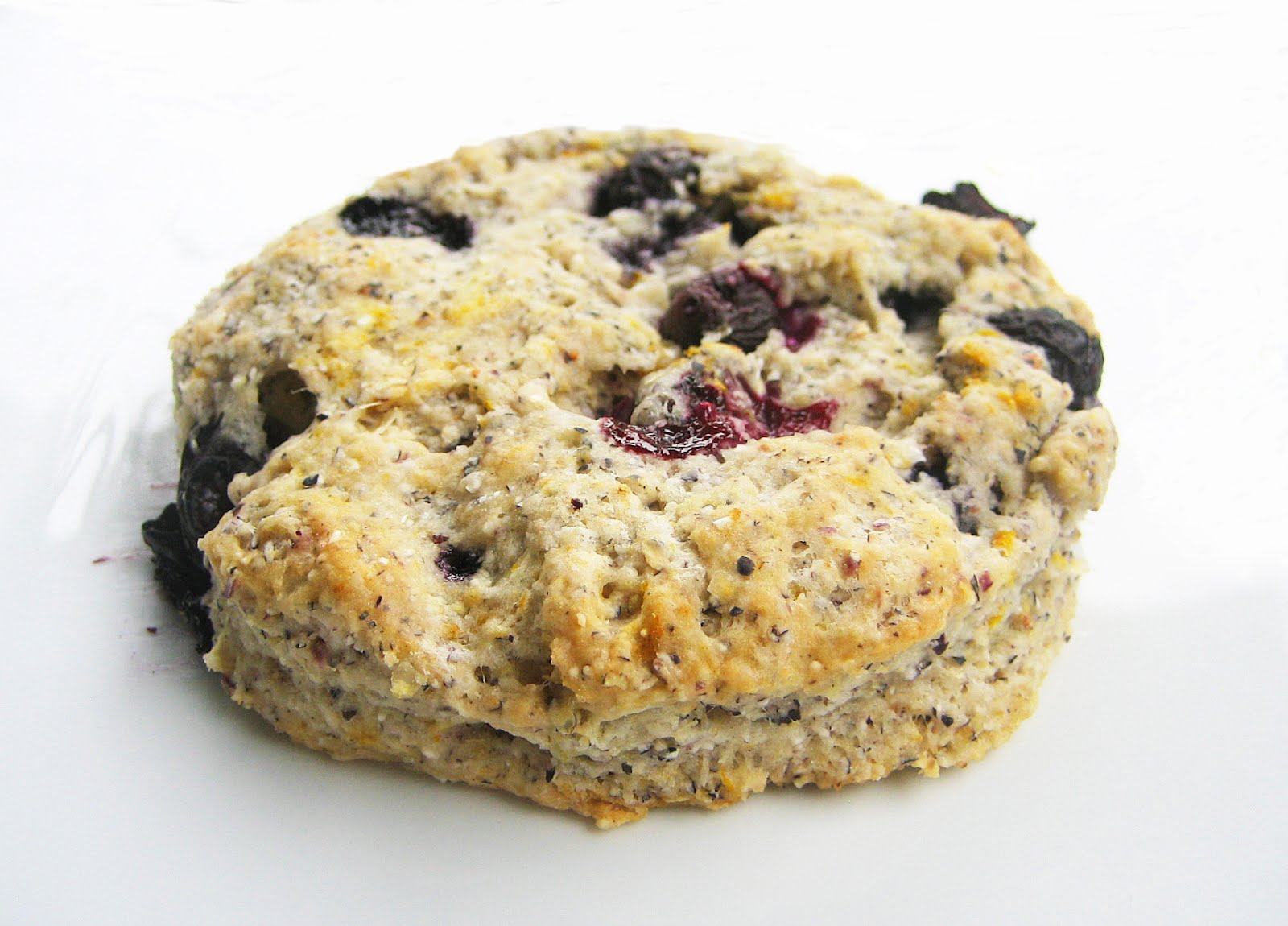Lentil Breakdown: Right-To-Know Blueberry Blue Cornmeal Scones
