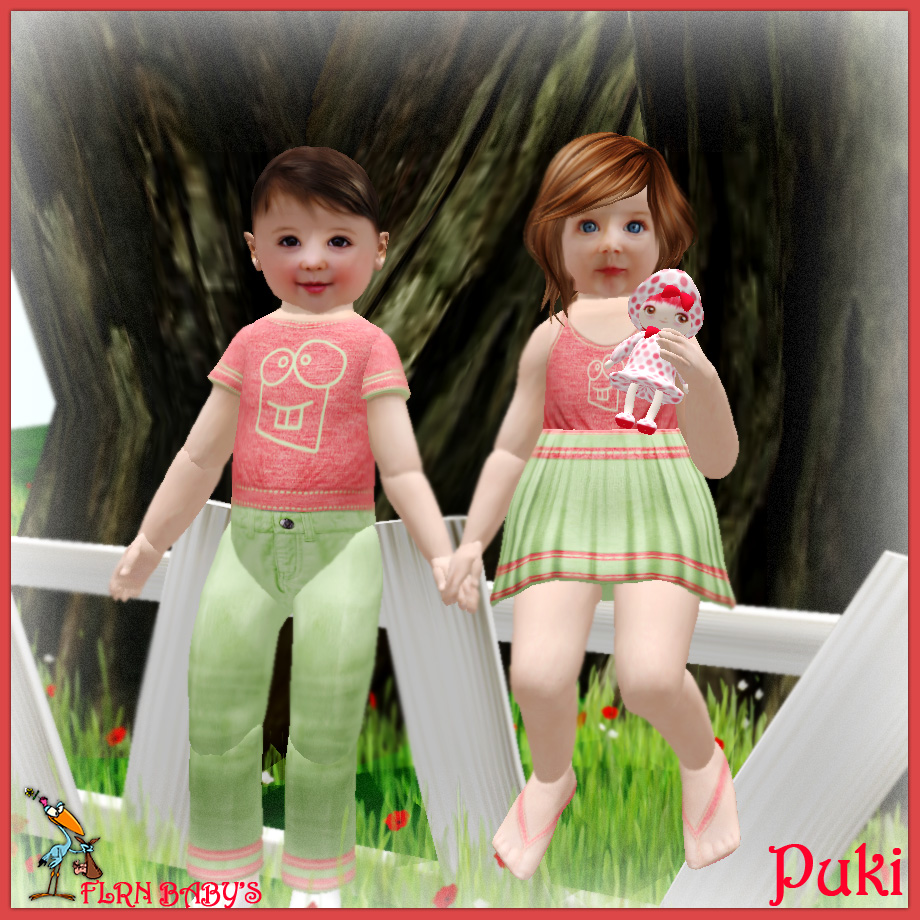 FLRN BABY'S: PUKI GIRL & BOY CLOTHING (Zooby's Baby)