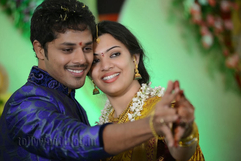 Nandu Geetha Madhuri Engagement Photos Stills