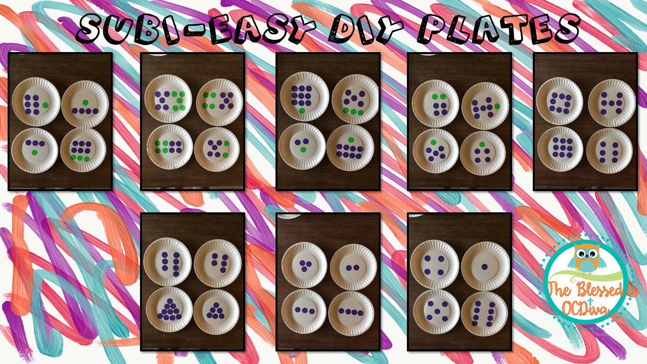 Subitizing DIY | The Blessed OCDiva